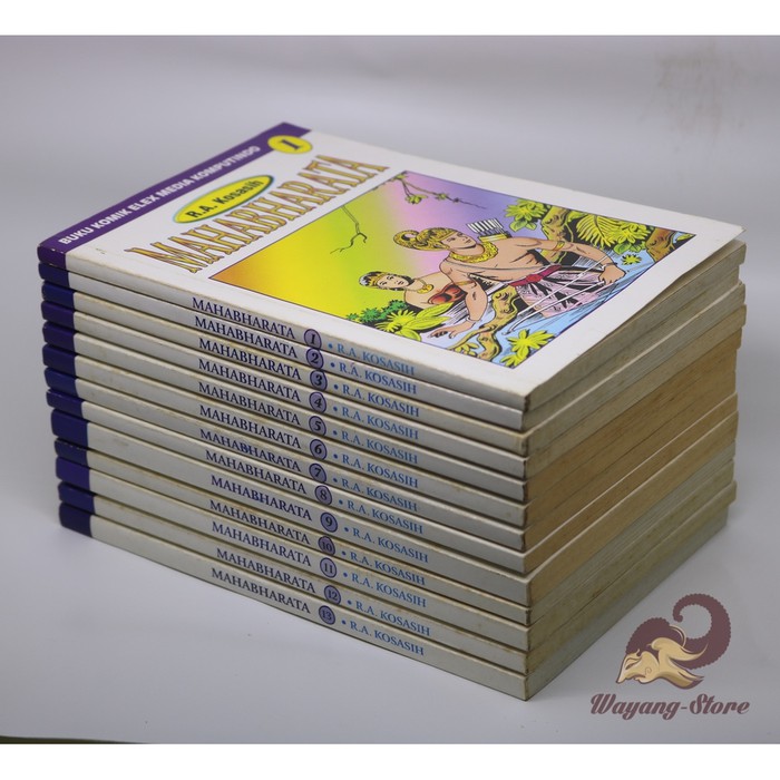 Comic Wayang Mahabarata RA Kosasih Chapter 1-13 FULL (LIMITED EDITION ...