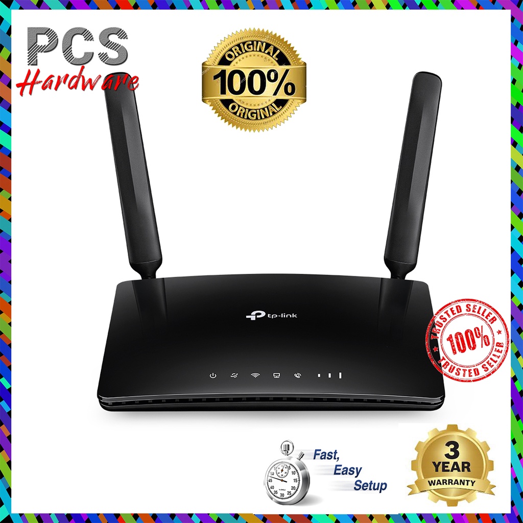 TP-Link TL-MR6500v Router to 4G / LTE, 3G / UMTS is also supported ...