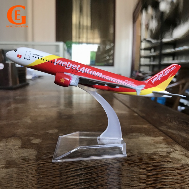 VietJet Air Airbus 320 Aircraft Model Vietnam Diecast Metal A320 ...