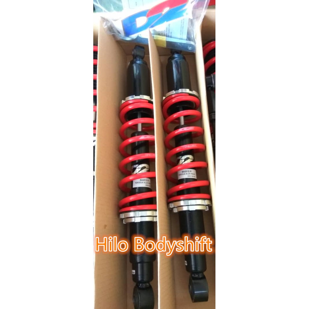D2 racing hilo bodyshift adjustable absorber Perodua Alza replace ...