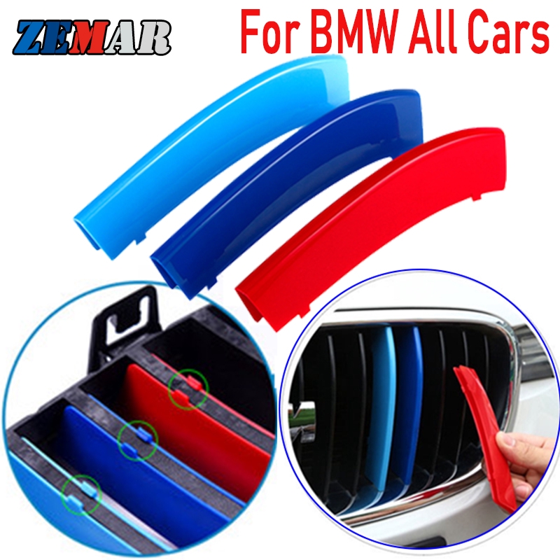 BMW 1/3/4/5/6/7/X Series Front Grille Trim Sport Strips Cover Power ...