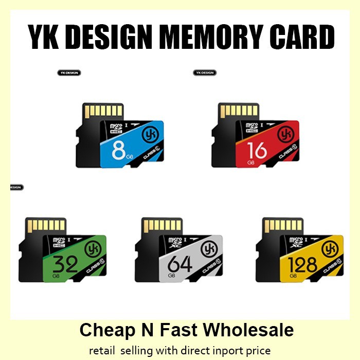 🔥🔥100% Original YK Memory Card🔥🔥 Ready Stock‼️🔥🔥 Free Delivery🔥🔥4GB 8GB ...