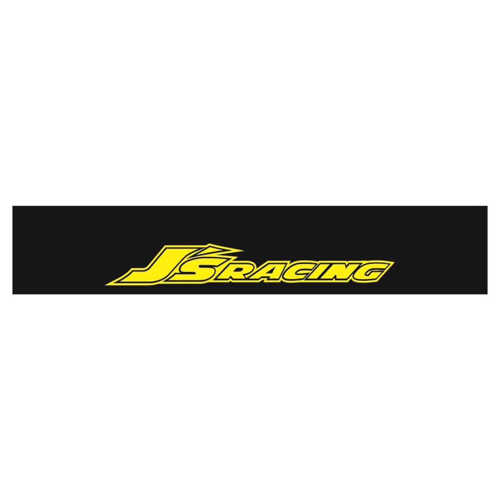 JS RACING Front Windshield Sticker / Sticker Tampal Cermin Depan Kereta ...