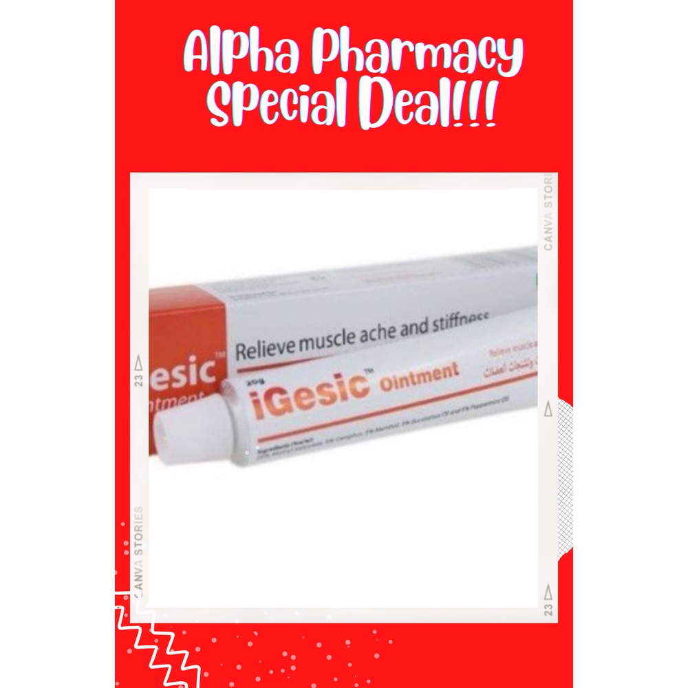 iGesic (LMS) Ointment 20g | Ready Stock | Shopee Malaysia