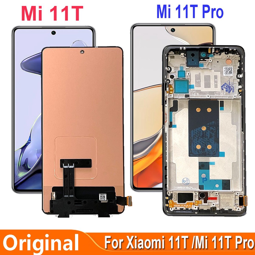 Original AMOLED 120HZ Display For Xiaomi 11T Pro 2107113SG LCD Display ...