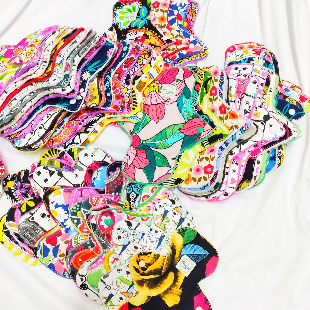 Premium Regular Size Cloth pads Pad Kain Moden Tuala Wanita minky ...