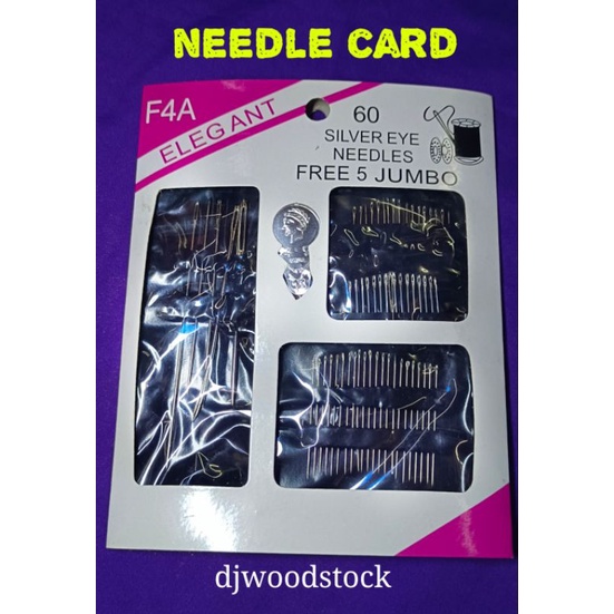 NEEDLE CARD FOR YOUR SEWING NEEDS | Shopee Malaysia