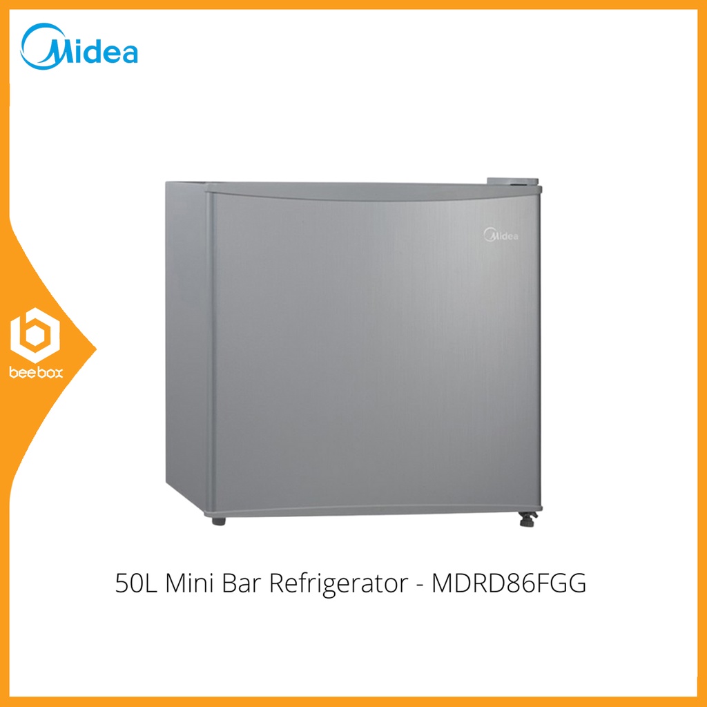 Midea 50L Mini Bar Refrigerator - MDRD86FGG | Shopee Malaysia