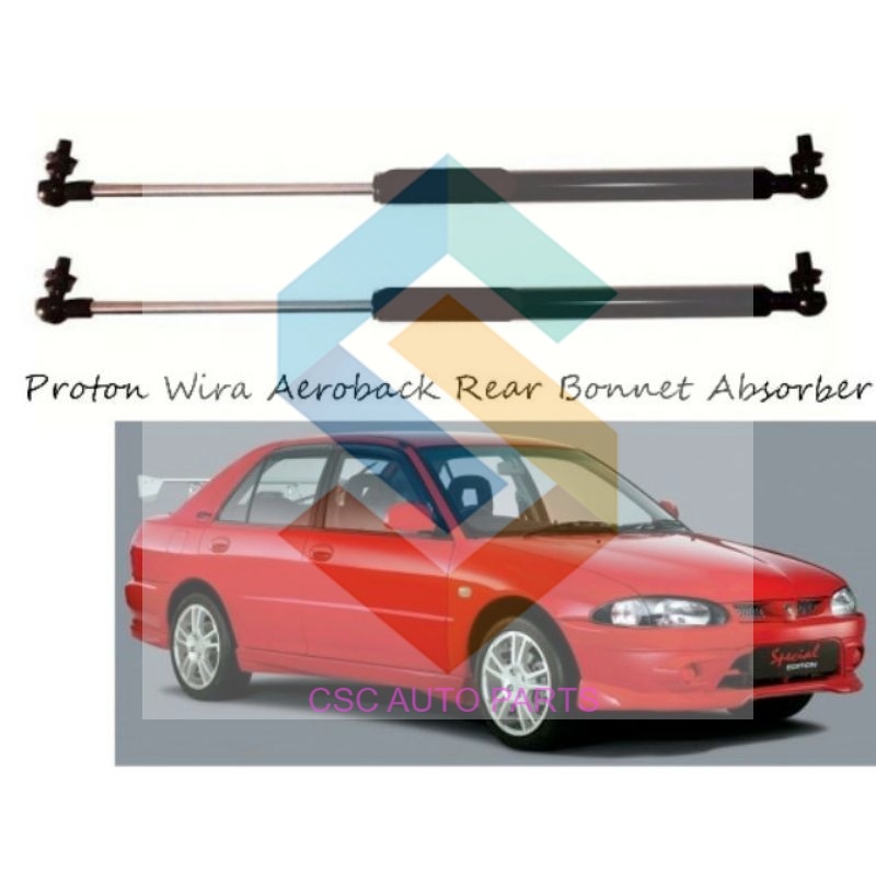 PROTON WIRA REAR BONNET ABSORBER(1 pcs price) | Shopee Malaysia