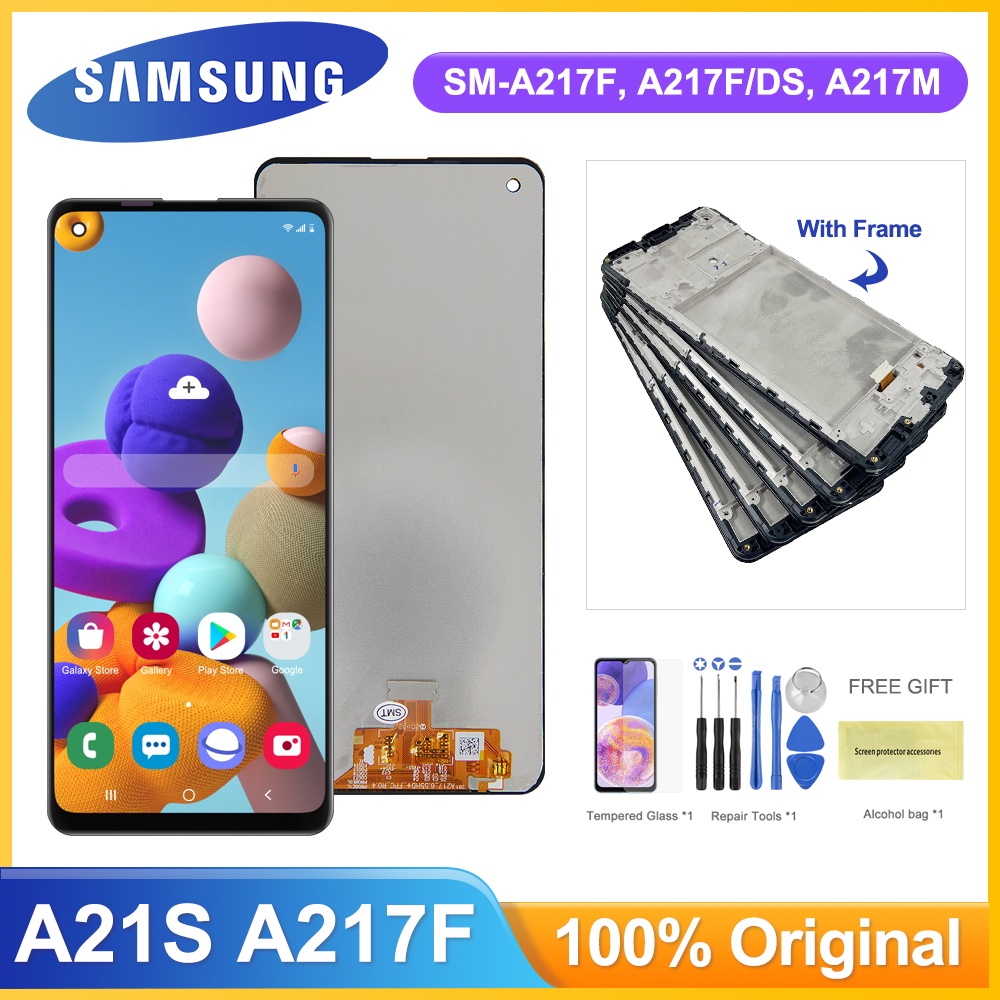 6.5" Original For Samsung Galaxy A21s SM-A217F/DS A217M A217N LCD ...