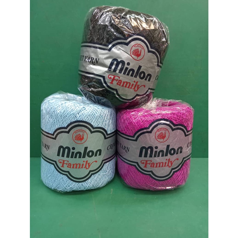 Minlon Family Benang Crochet Yarn / Knitting Yarn | Shopee Malaysia