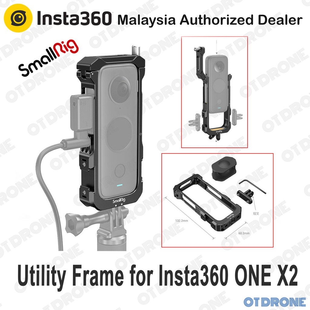 (Malaysia Authorized Dealer) Insta360 ONE X2 - SmallRig Utility Frame ...
