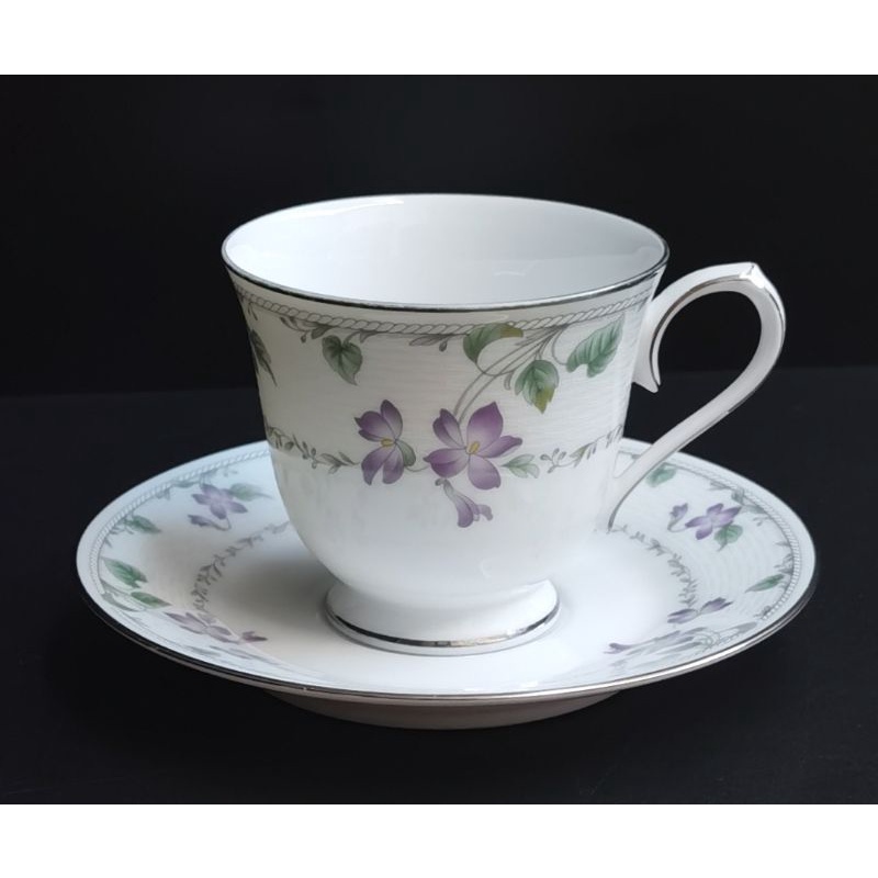 Noritake Vintage Morning Poem 4100 Fine Porcelain Cup & Saucer | Shopee ...
