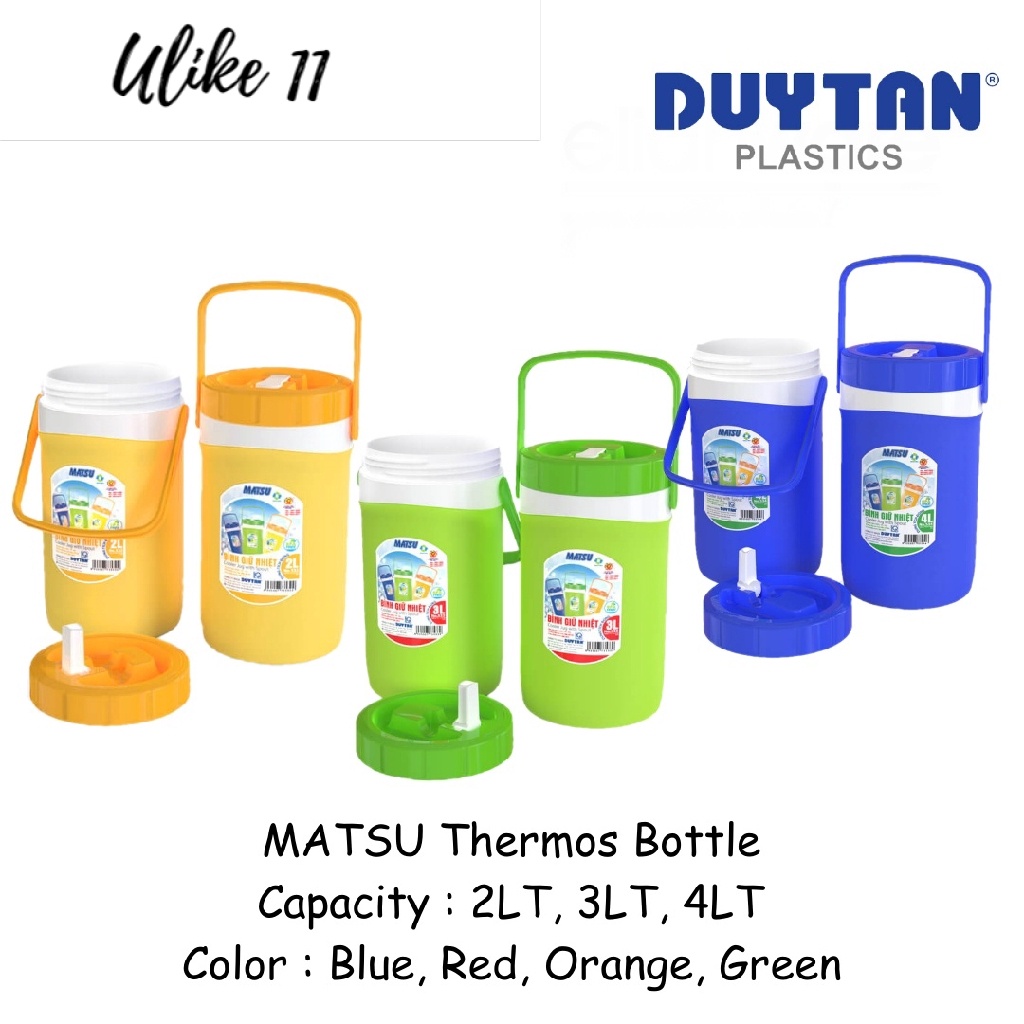 MATSU Thermos Bottle / Thermal Jug / Cool Box / Ice Box / Ice Cream Box ...