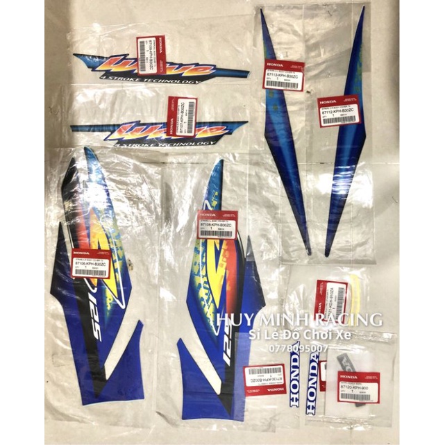 Wave125i Stamp Thai Goods future Stickers 2- Genuine | Shopee Malaysia