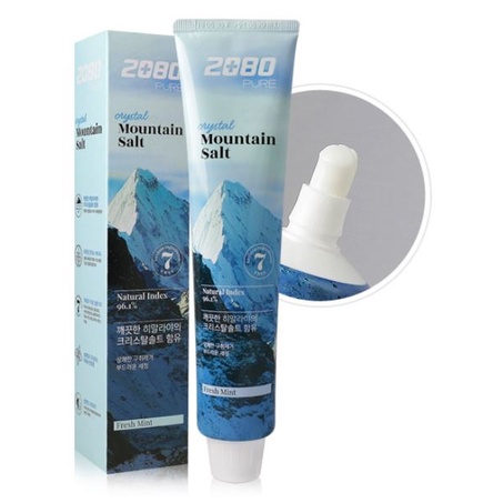 [2080] Himalayas pink salt, crystal salt toothpaste 150g / popular toothpaste in Korea / Dental ...