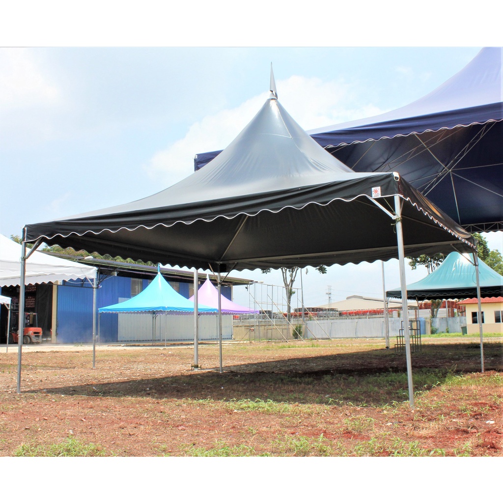 Full Set Siap Pos Khemah Arabian 20 x 20 PVC Tarpaulin Kanvas Korea ...