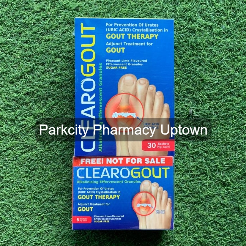 Cleargout Clearogout Lime-Flavoured Sugar Free Effervescent Granule 30s ...