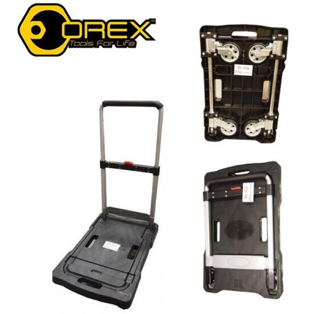 [100% ORIGINAL] OREX FOLDABLE PVC HAND TRUCK / PLATFORM TROLLEY - 130KG ...