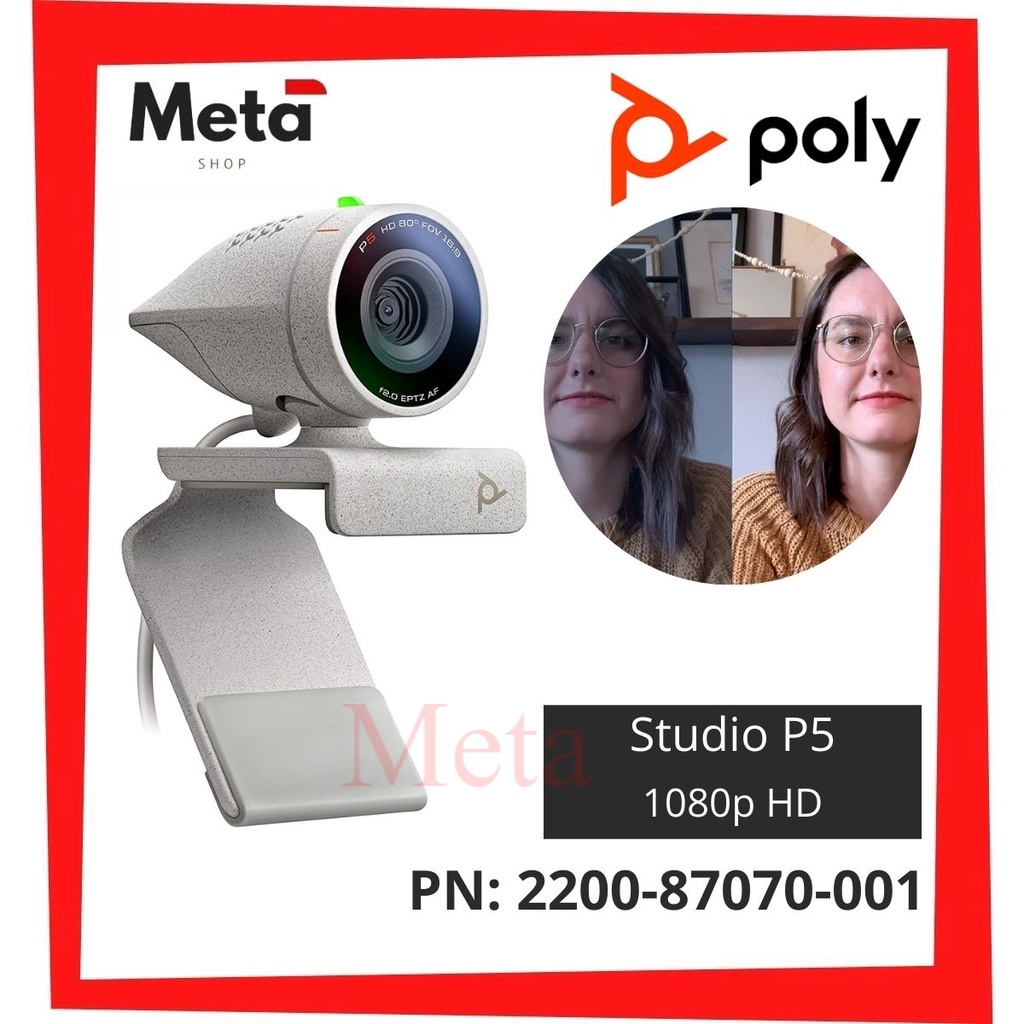 Poly Studio P5 Professional Webcam 1080P HD For Meeting zoom live or ...