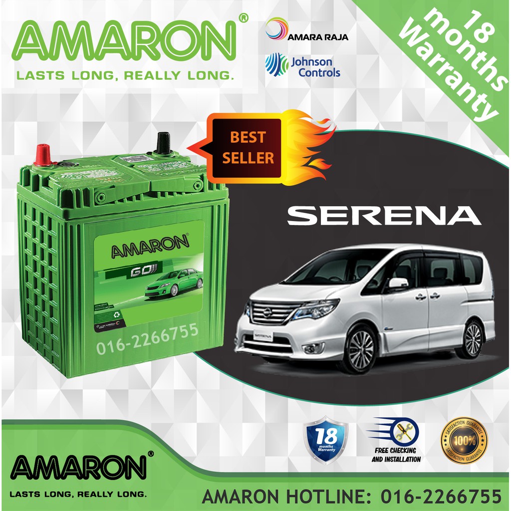 Nissan Serena | AMARON HILIFE DURO EFB 105D26L (S95) | Car Battery ...
