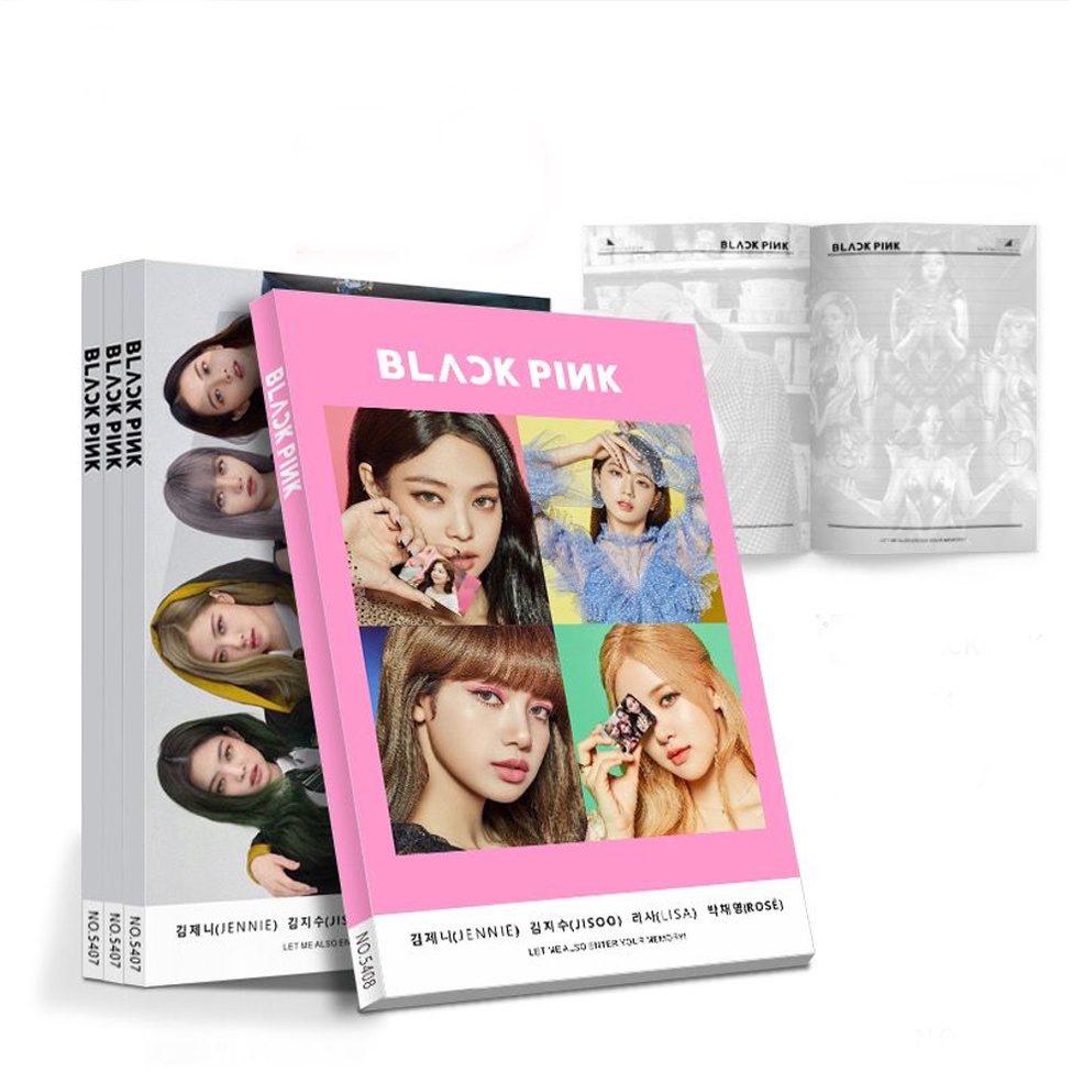 BL@CKPINK Pink Venom Notebook 120pg with Photo Card Set Kpop Note Pink ... BL@CKPINK Pink Venom Notebook 120pg with Photo Card Set Kpop Note Pink ...