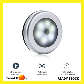 LingStar Motion-sensing LED Light Wardrobe Cabinet Stick-on Battery ...