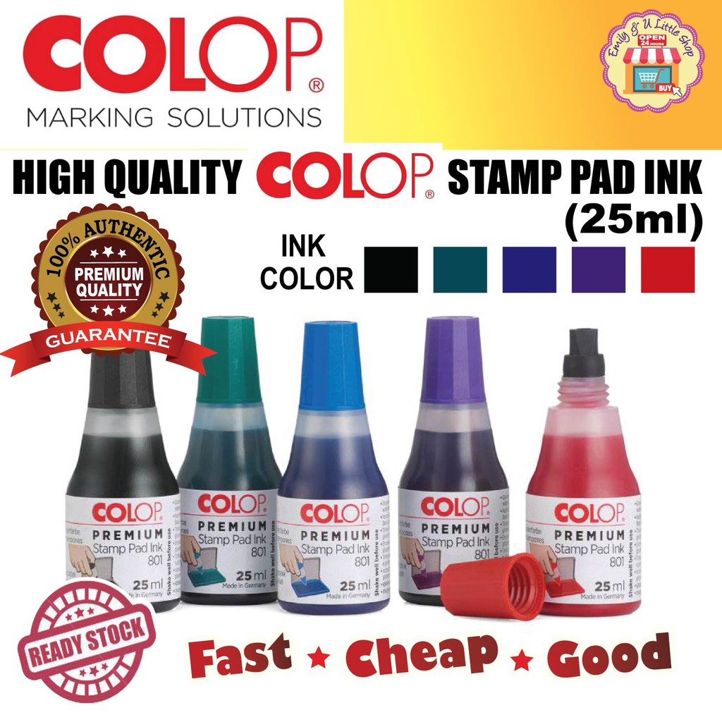COLOP Refill Ink for Self Inking Stamp (25ml) | Shopee Malaysia
