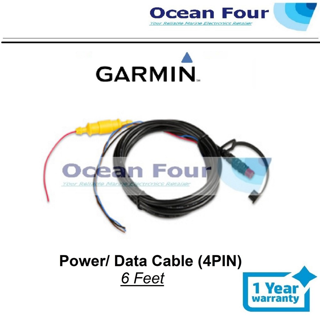 Garmin Power cable striker plus vivid / Data Cable 4 PIN, 6 Feet ...
