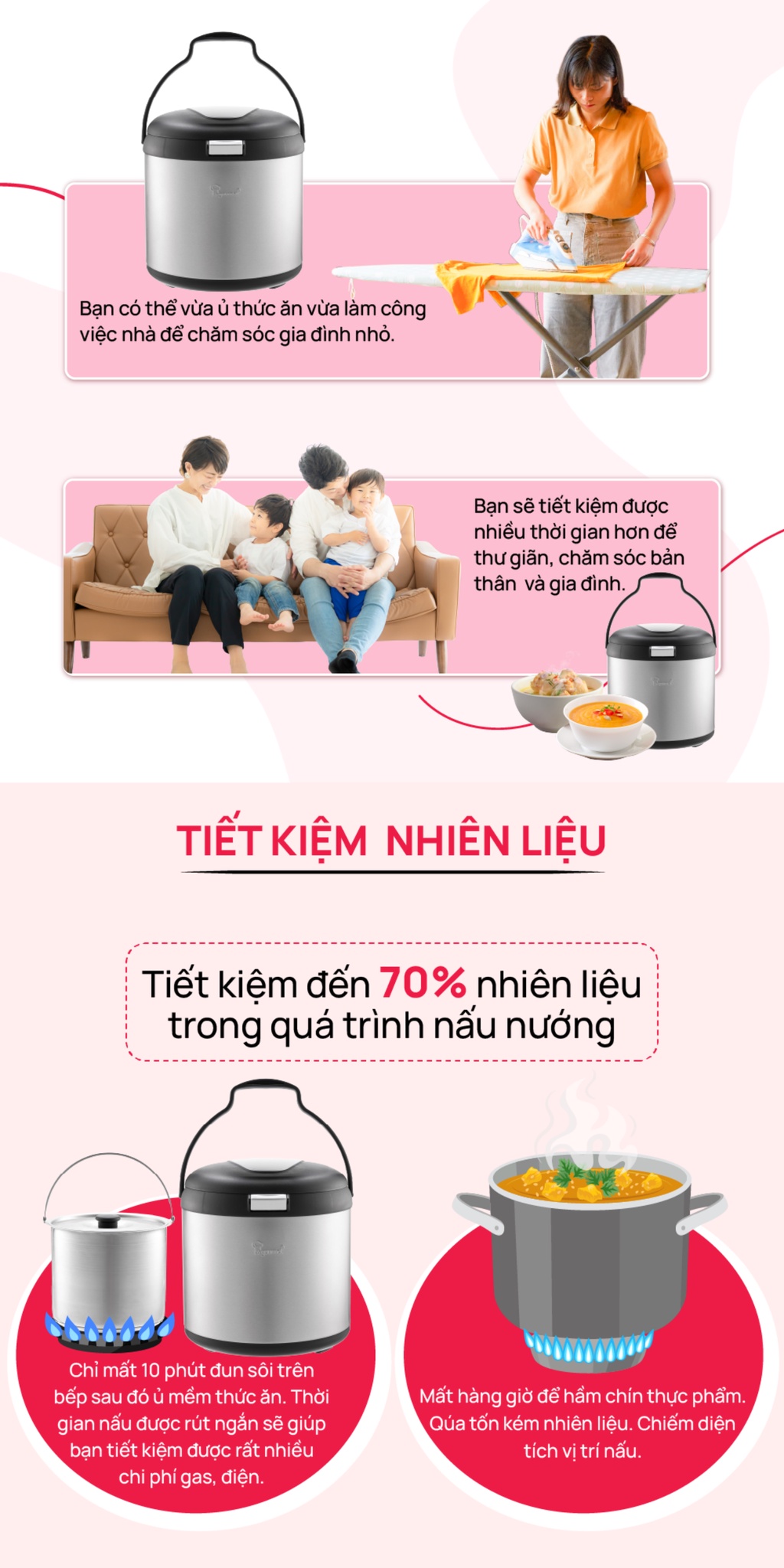 La gourmet 5L premium thermos pot - 207807 (save Time, preserve ...