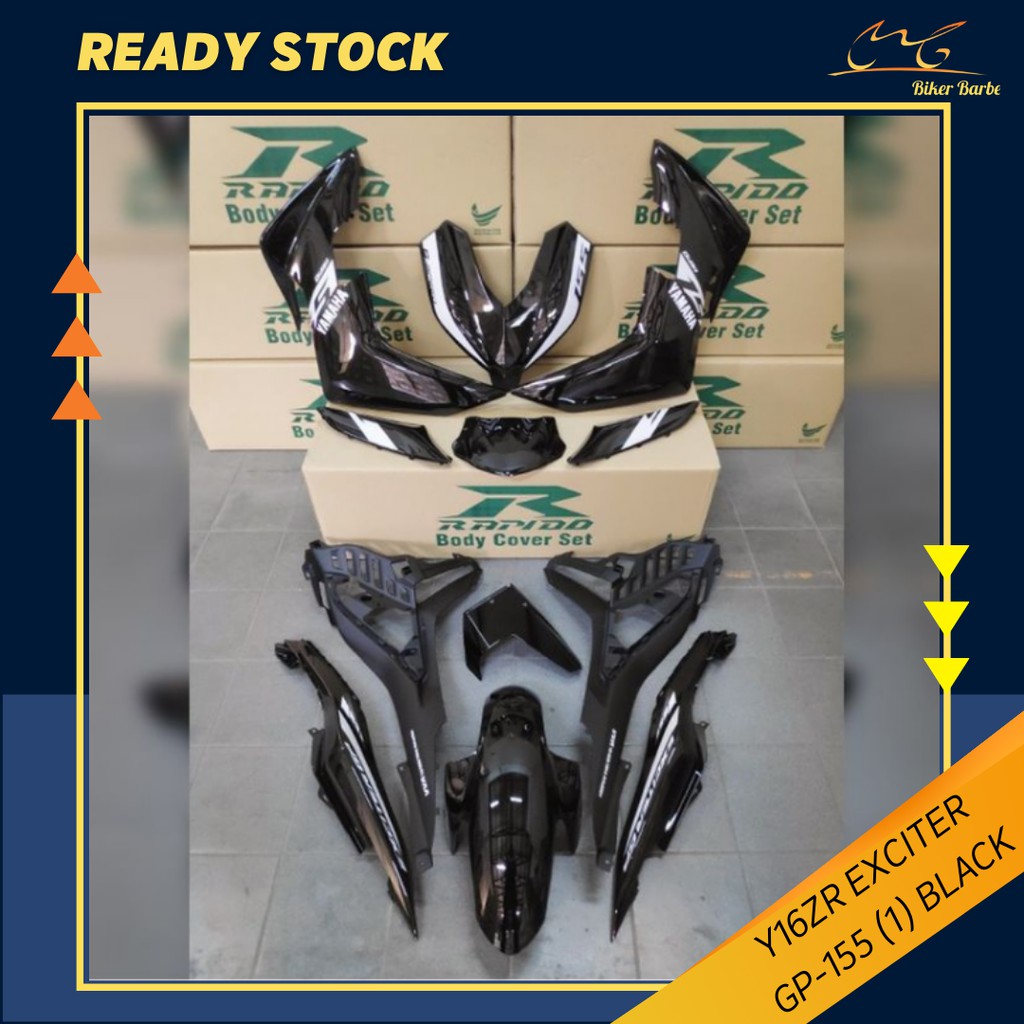 [READY STOCK] COVERSET/BODYSET YAMAHA Y16/Y16ZR EXCITER GP-155 (1) SET ...