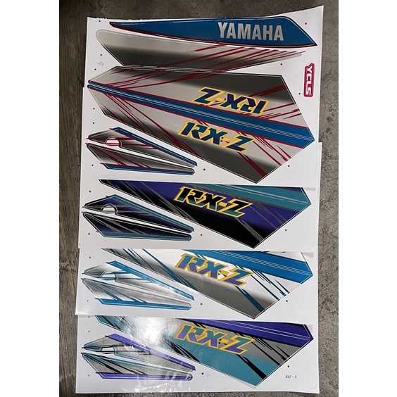 YAMAHA RXZ RXZ OLD RXZ MILI BODY STRIPE (5) RXZ RXZ OLD RXZ MELEE ...