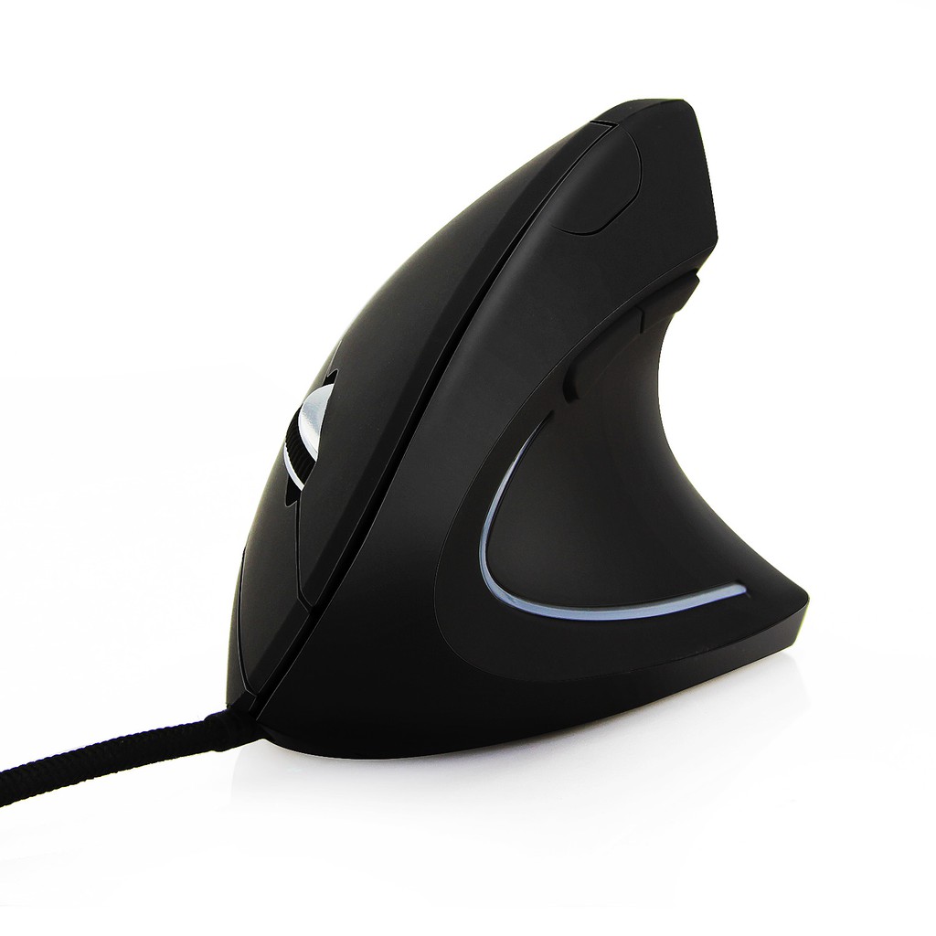 5th-Gen Wired Vertical Mouse Ergonomic Mause with LED Backlit Light ...