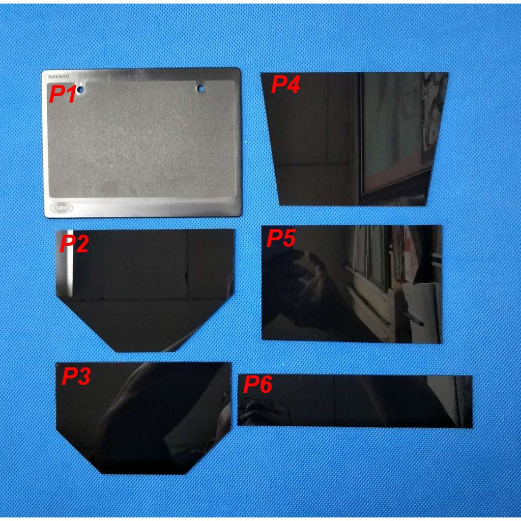Plate Acrylic Motosikal Papan Plat Acrylic Motor | Shopee Malaysia
