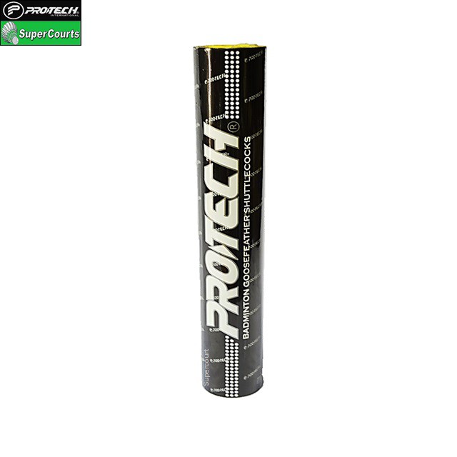 PROTECH Silver Edition Exclusive Model Badminton Shuttlecocks (12 Pcs ...
