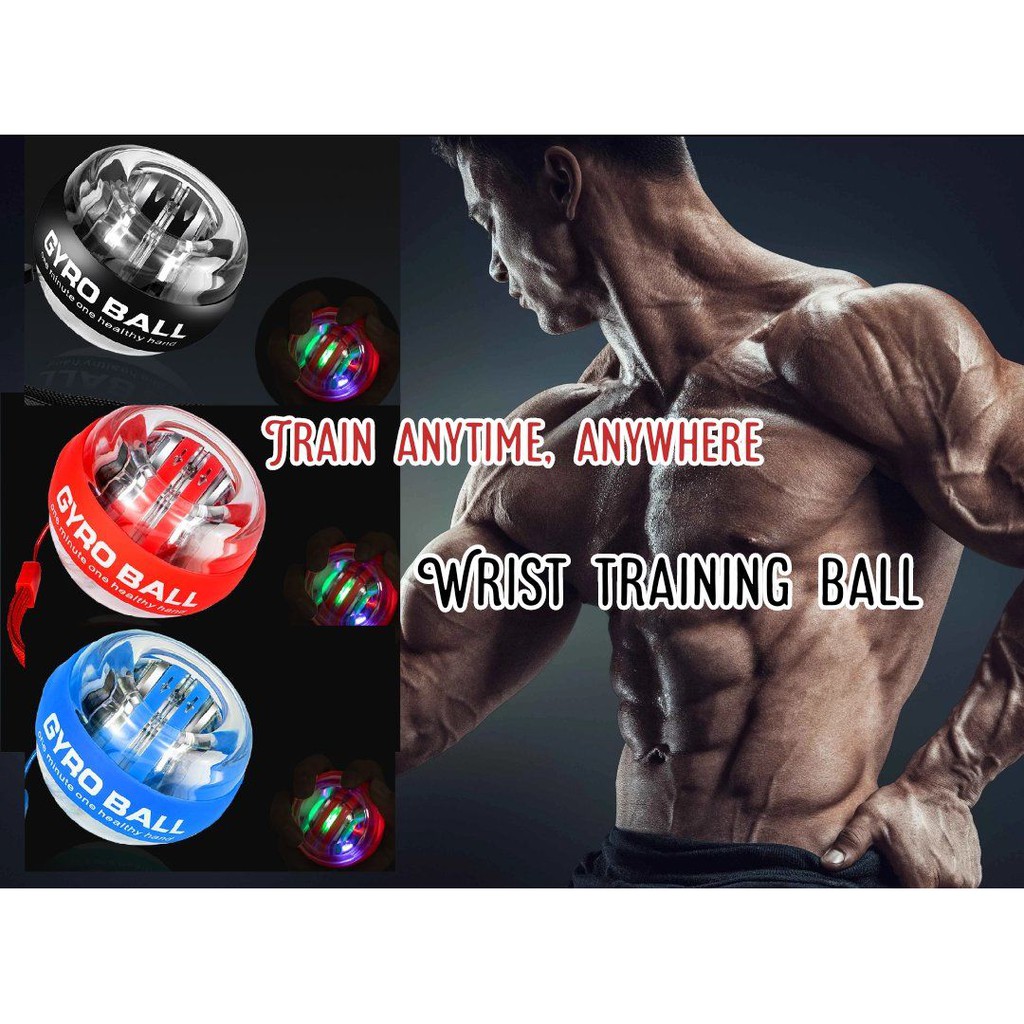 Wrist Badminton Ball Train Muscle Power Arm Exercise Hand Grip Spin ...