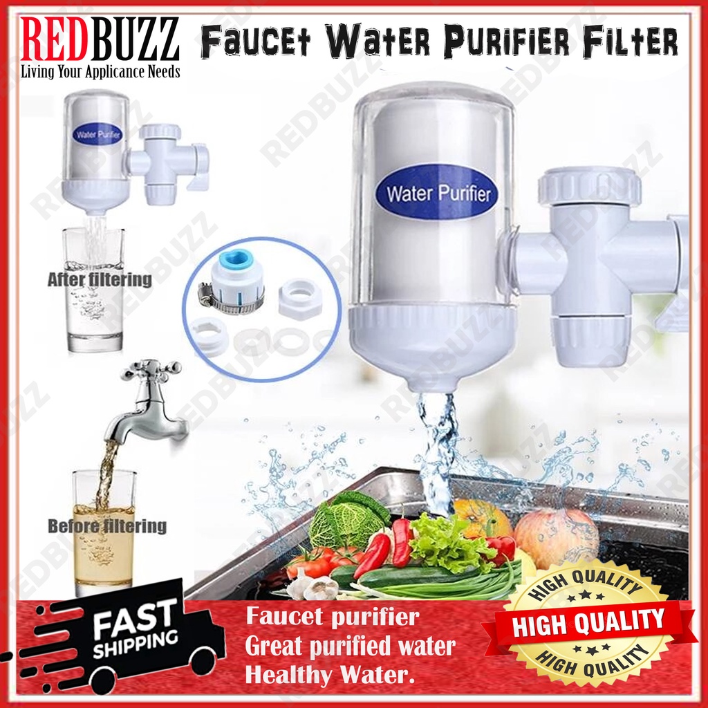 REDBUZZ Kitchen Water Purifier Tap Filter Purifier Penapis Air ...