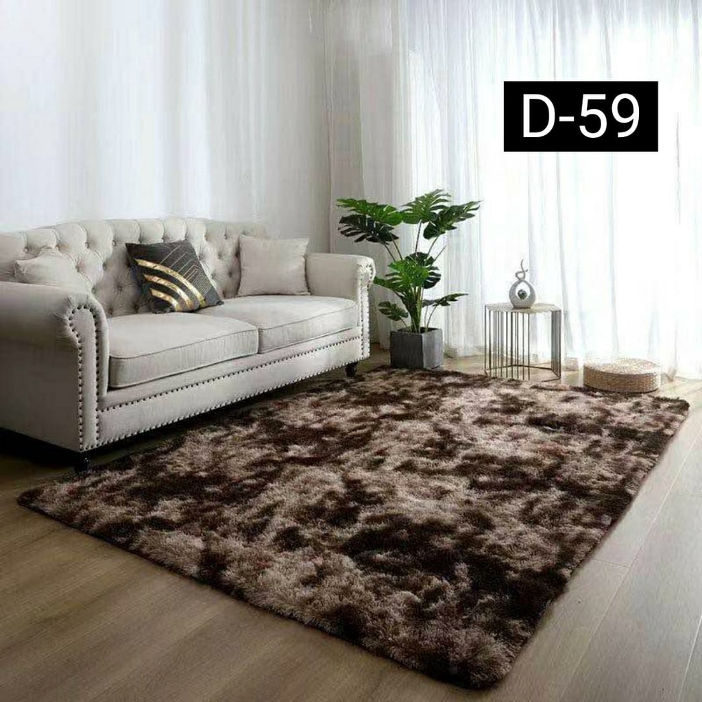Karpet Bulu Lembut | Fluffy Carpet | M/XL| Carpet bulu | Shaggy Carpet ...