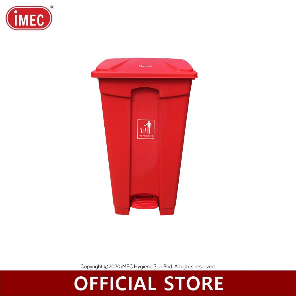 IMEC ST55 Step On Hygiene Bin, (Blue/ Red/ Green/ Yellow) | Shopee Malaysia