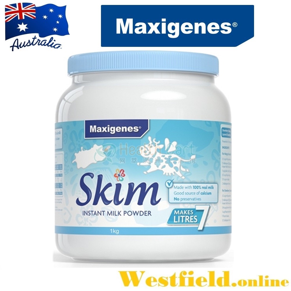 [Australia Import EXP 08/2026] Maxigenes Instant Skim Milk Powder Low ...