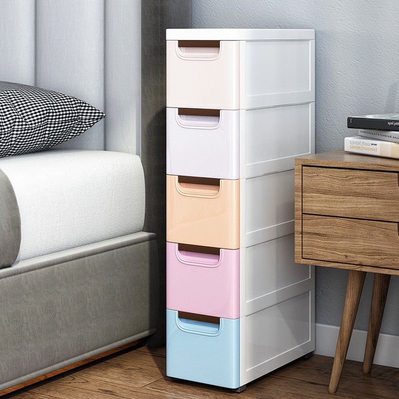 Storage Cabinet with 5 Drawers Plastic Storage Cabinet Drawer for ...