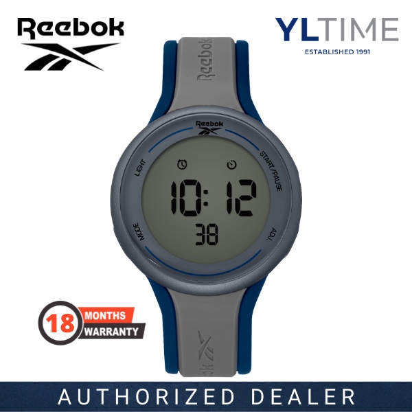 [MARCO Warranty] Reebok RV-ELG-G9-PSIS-WS Gent Digital Watch (100% ...