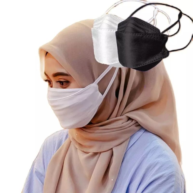 10pcs Disposable KF94 Headloop Hijab Face Mask 4 ply Korea Design (Non ...