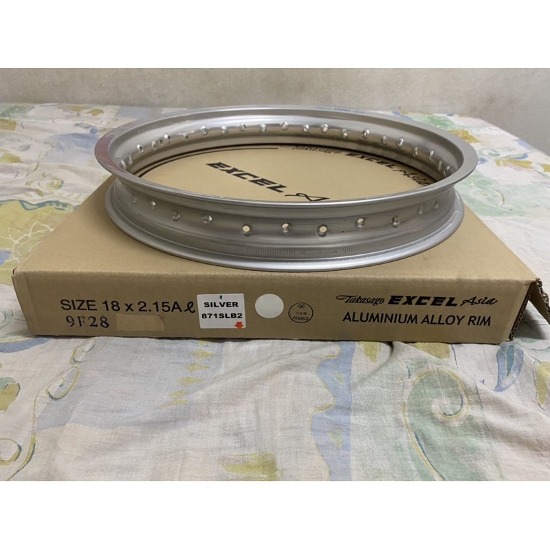 Takasago Excel Rim Asia 2.15 X 18 Silver (1pcs) | Shopee Malaysia