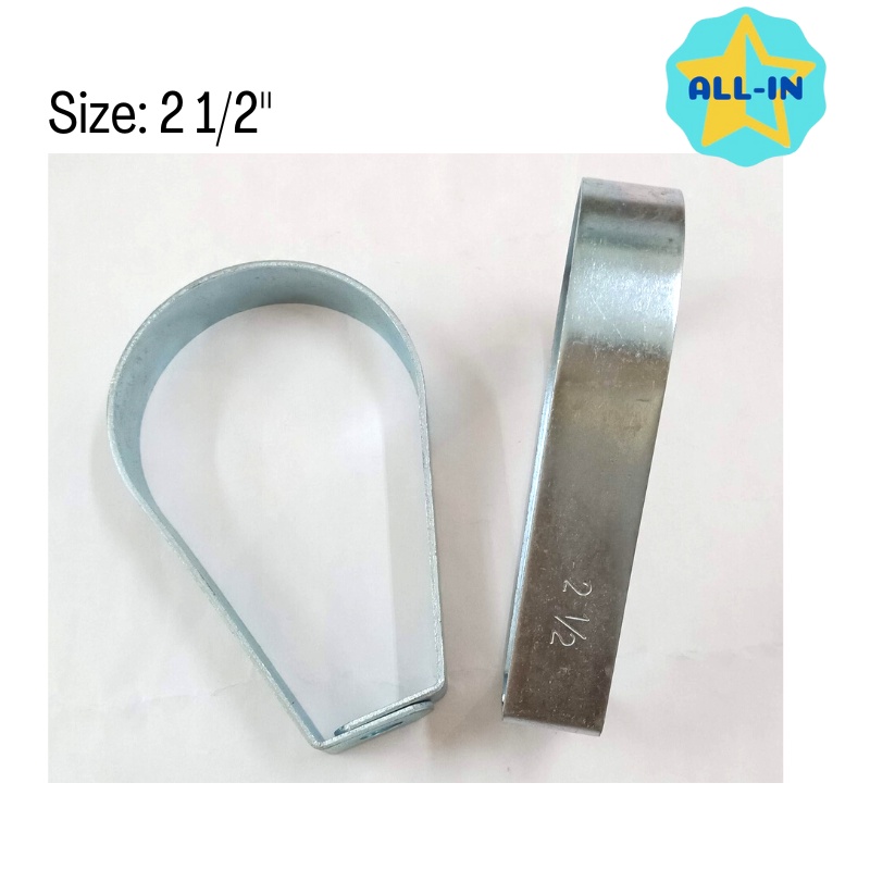 Papaya Bracket Clip / Type "A" Bracket - 2" / 2 1/2" / 3" / 4" | Shopee ...