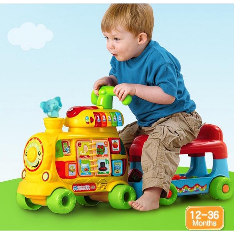 Vtech Push and Ride Alphabet Train (Sit to Stand) (12 to 36 months ...