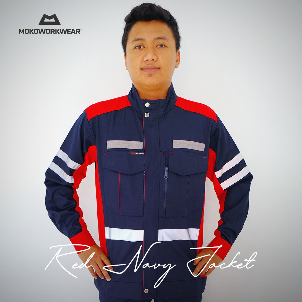 Original PREMIUM SAFETY JACKET WEARPACK BY MOKOWORKWEAR | Shopee Malaysia