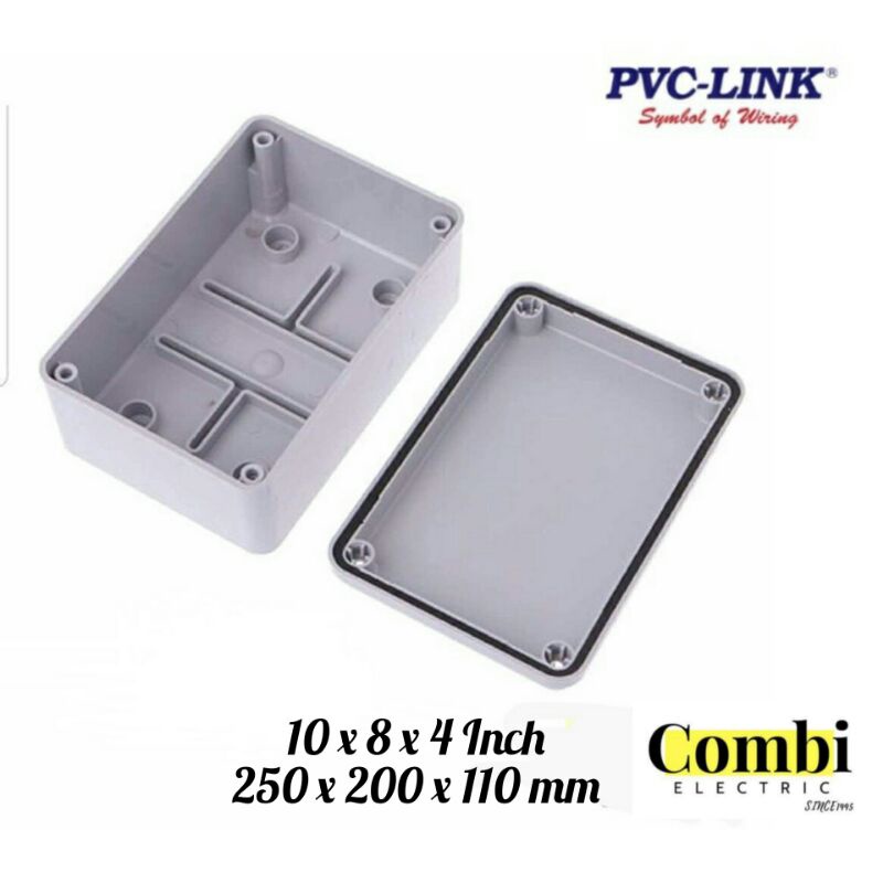 PVC-LINK Enclosure Box IP66/ JUNCTION BOX Multipurpose Waterproof ...