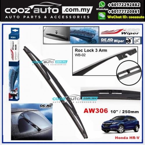 Honda HR-V HRV AERO Rear Windscreen Wiper Blade 10" (250mm) | Shopee ...