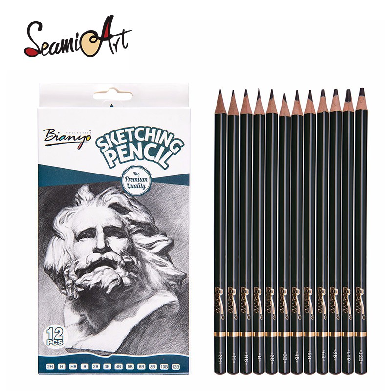 SeamiArt Sketch Standard Pencil (12 Pcs/Set) | Shopee Malaysia SeamiArt Sketch Standard Pencil (12 Pcs/Set) | Shopee Malaysia